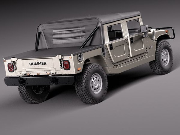 3ds hummer h1 1992 pickup