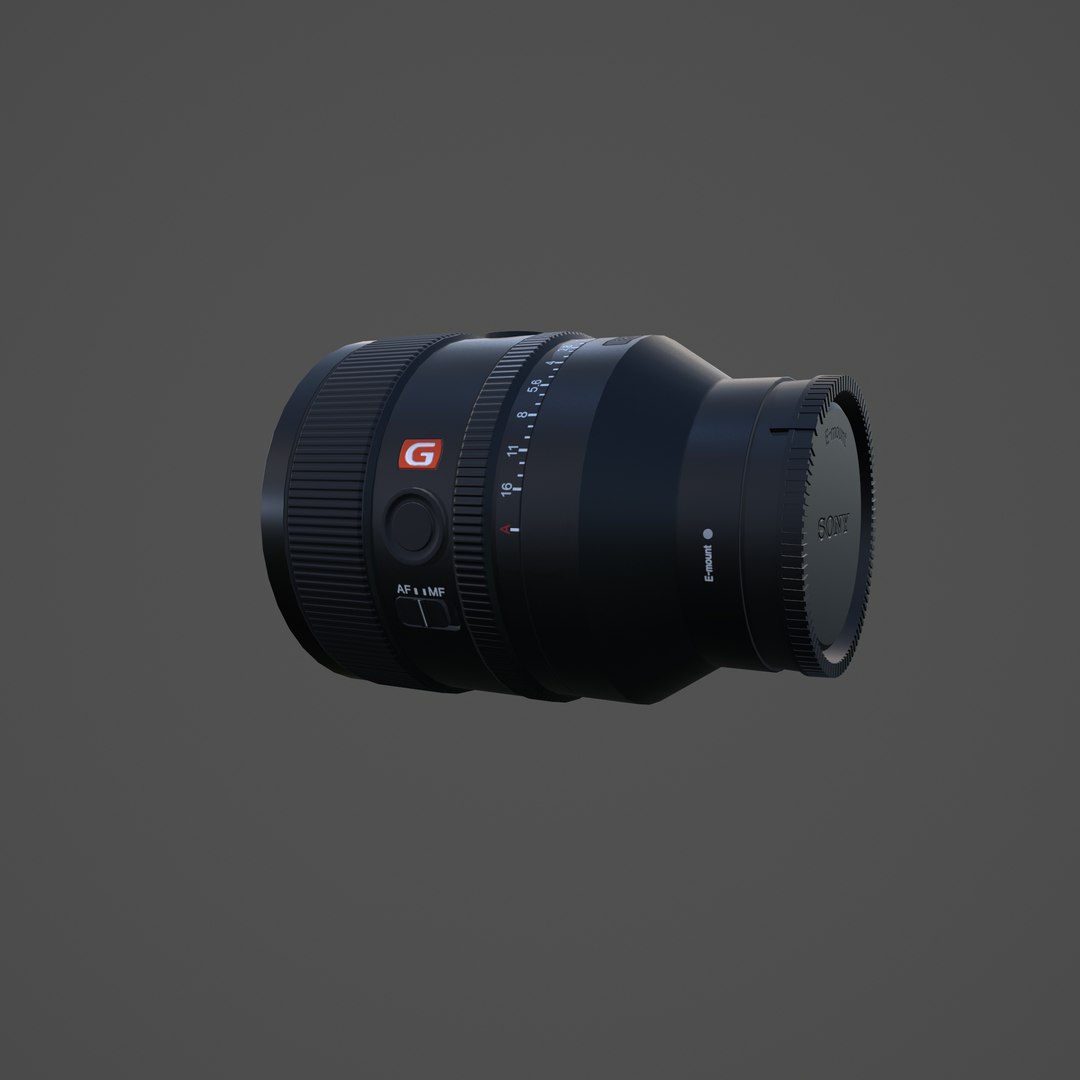 3D Model Sony SEL50F12GM - TurboSquid 1891766