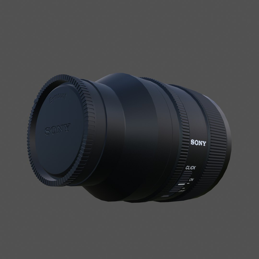 3D Model Sony SEL50F12GM - TurboSquid 1891766