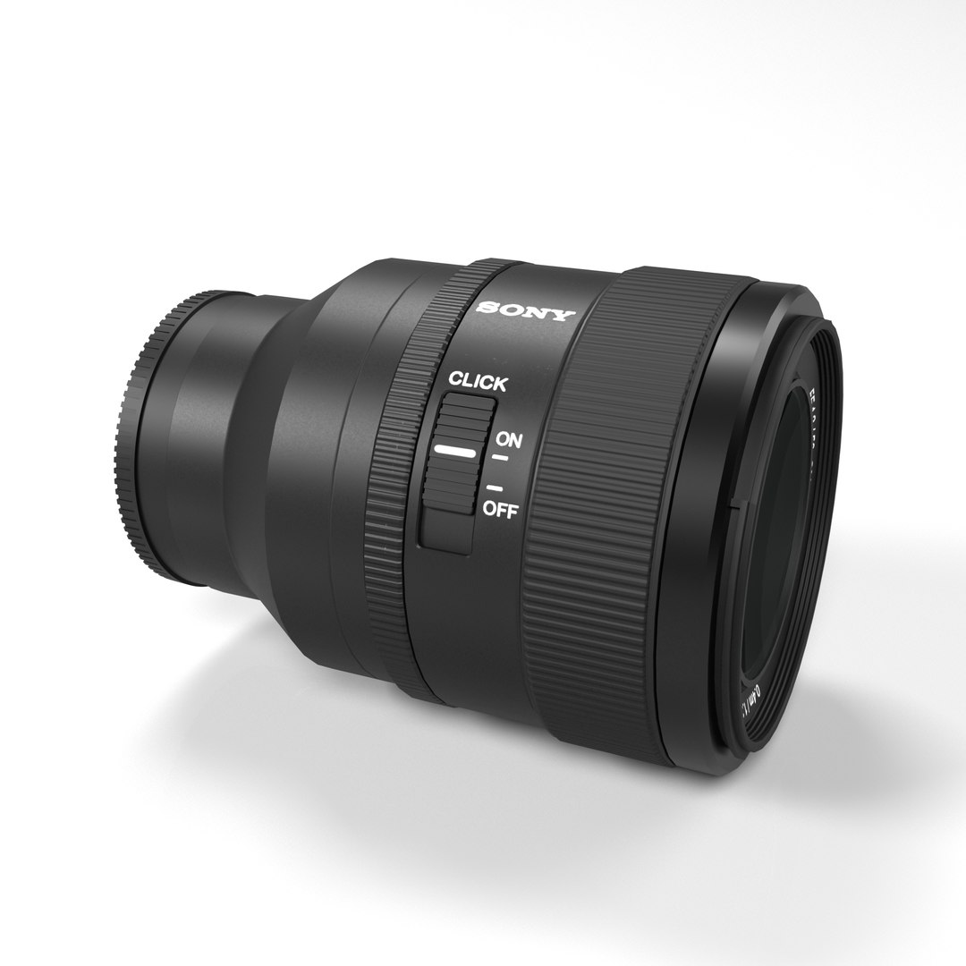 3D Model Sony SEL50F12GM - TurboSquid 1891766