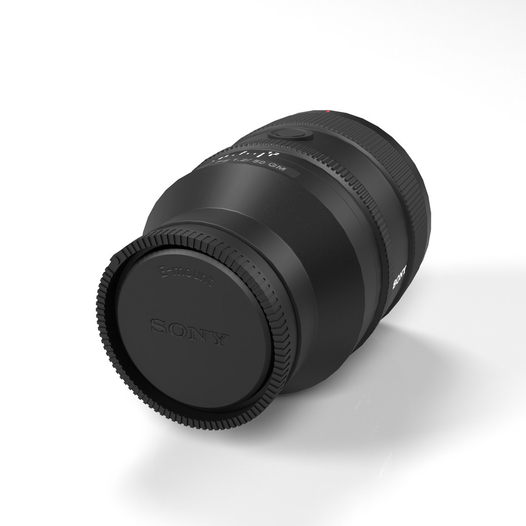 3D Model Sony SEL50F12GM - TurboSquid 1891766