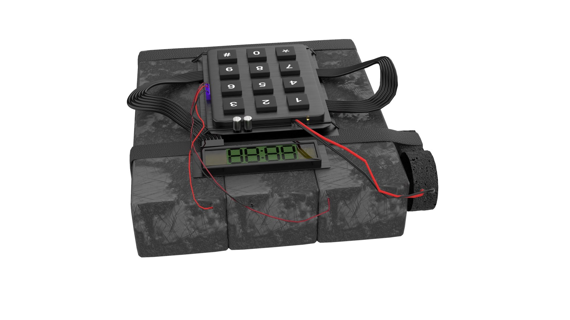 Time Bomb 3D Model - TurboSquid 1786291