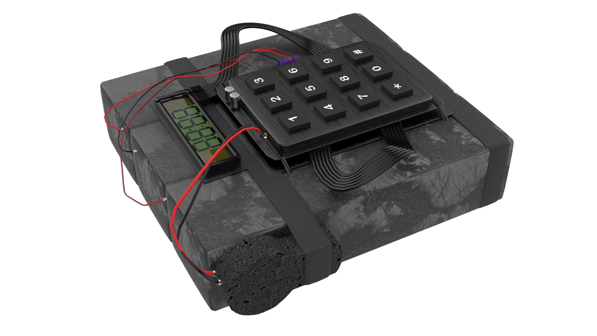 Time Bomb 3D Model - TurboSquid 1786291