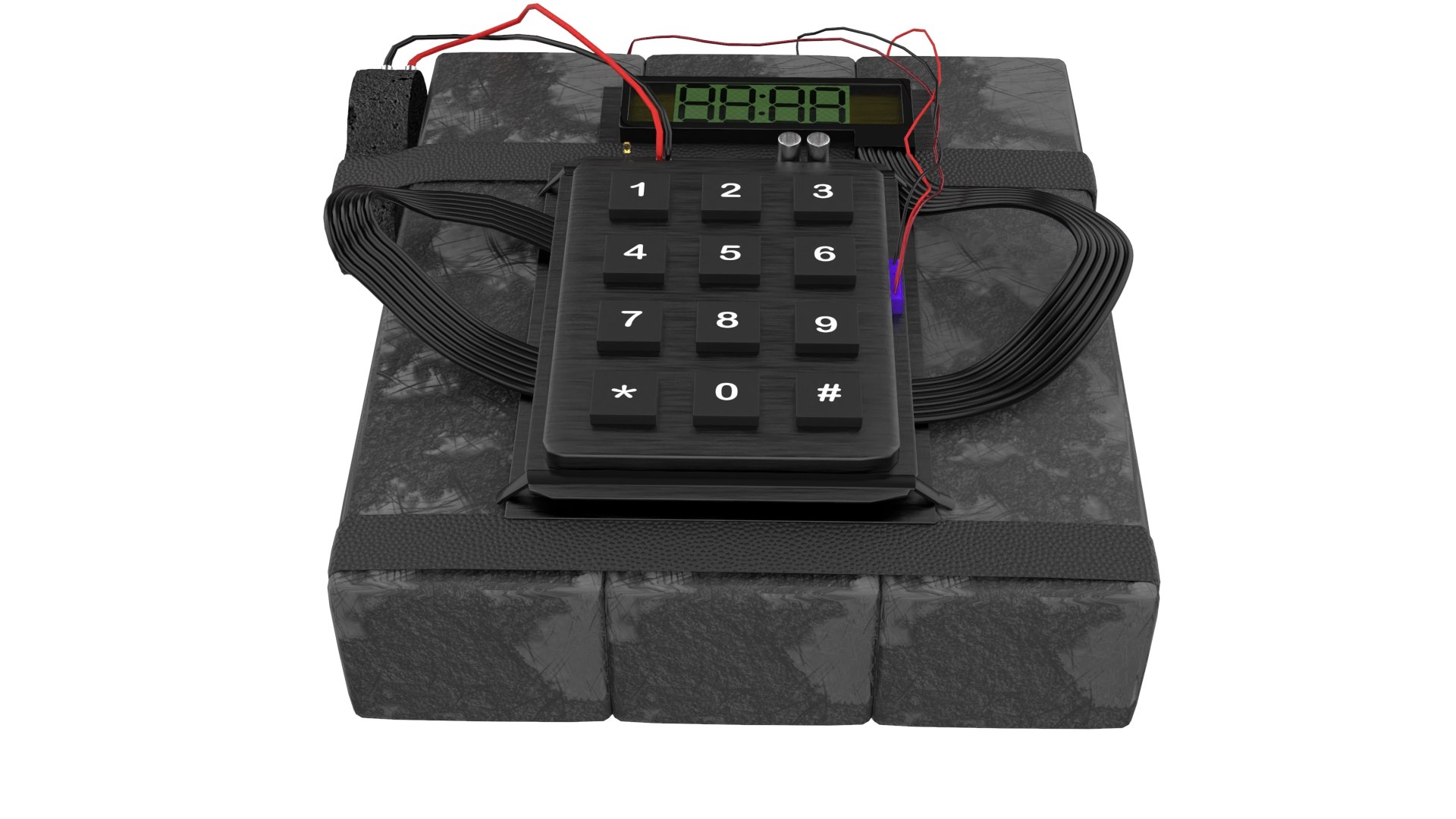 Time Bomb 3D Model - TurboSquid 1786291