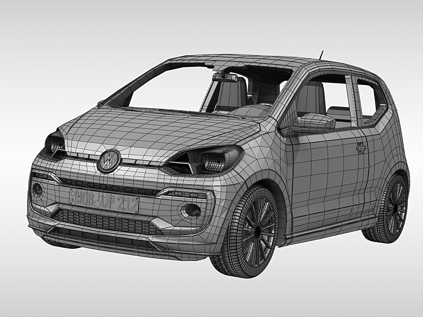 Volkswagen Car C4d