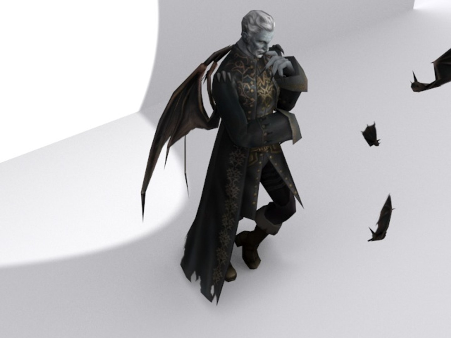 Animations Vampire Bat Lord 3d Max