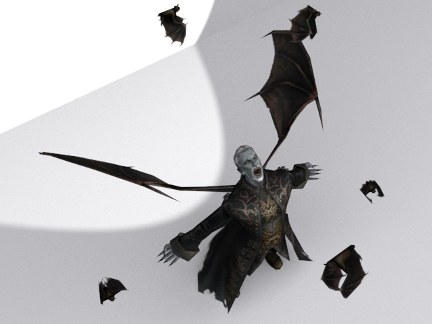 Animations Vampire Bat Lord 3d Max