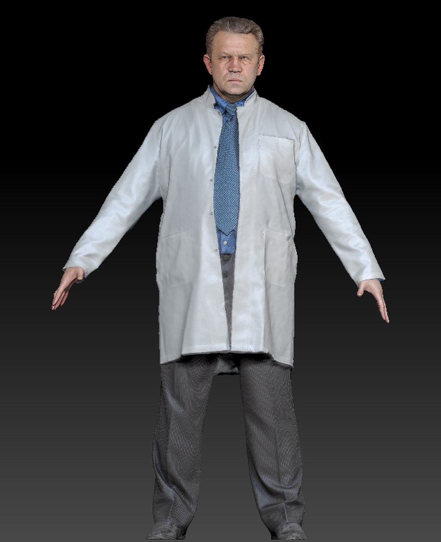 3D Adult Man Surgeon Animation - TurboSquid 1521361