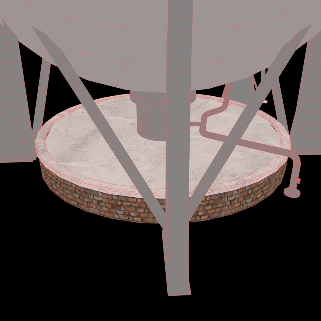 Chemical Tower 3D Model - TurboSquid 1850982