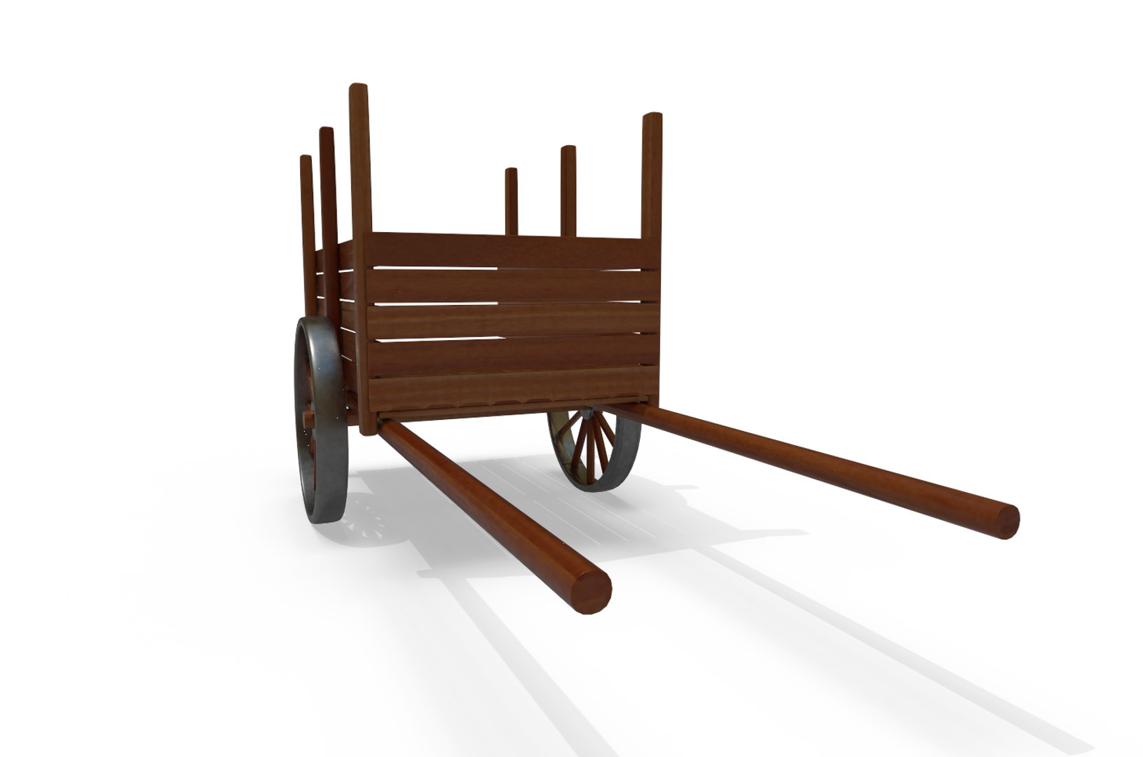 3D horse cart model - TurboSquid 1504725