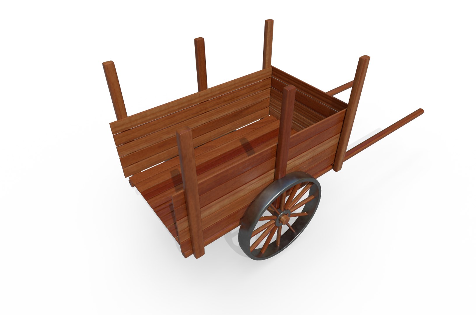 3D horse cart model - TurboSquid 1504725
