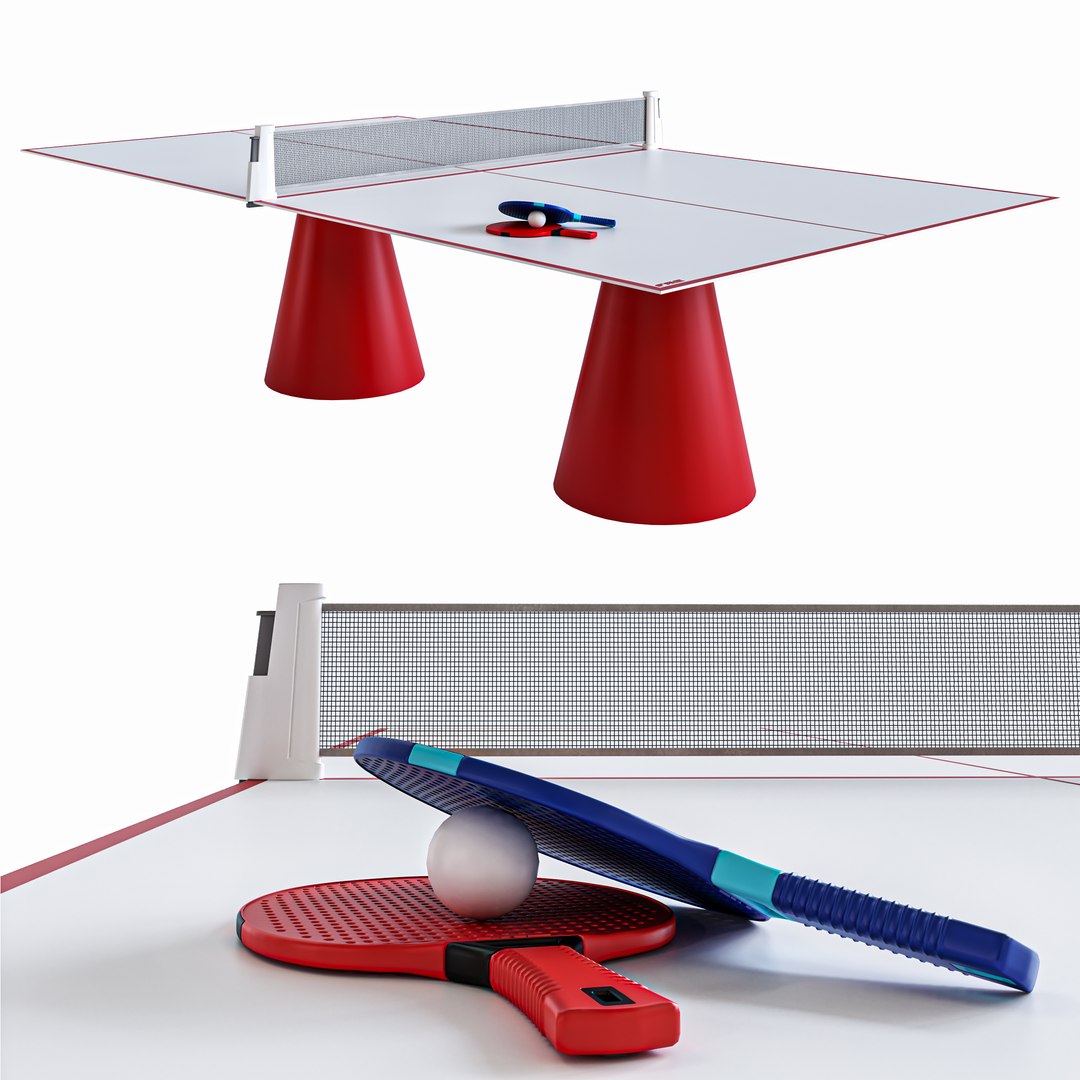 3D Ping Pong Tables Dada Outdoor FAS Pendezza Model - TurboSquid 2095168