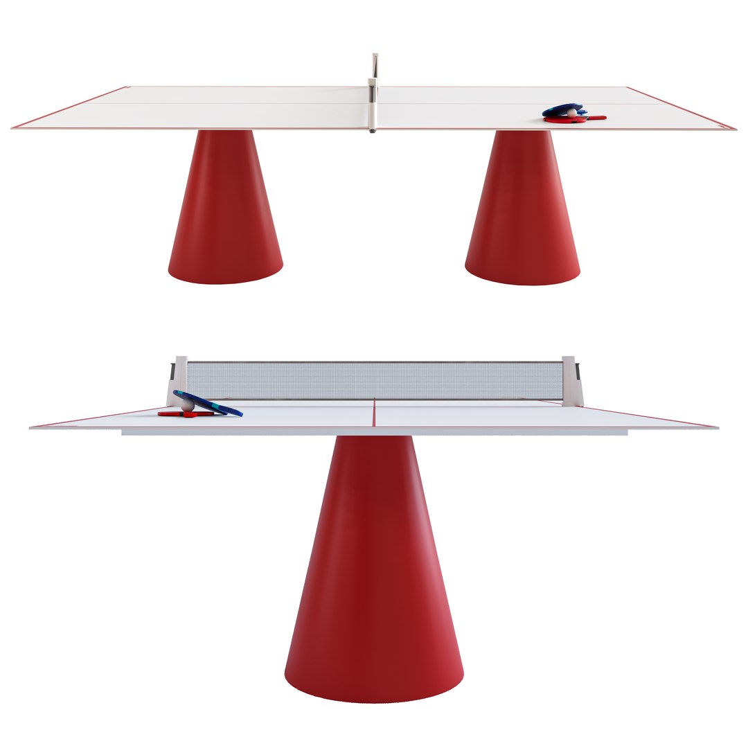 3D Ping Pong Tables Dada Outdoor FAS Pendezza Model - TurboSquid 2095168