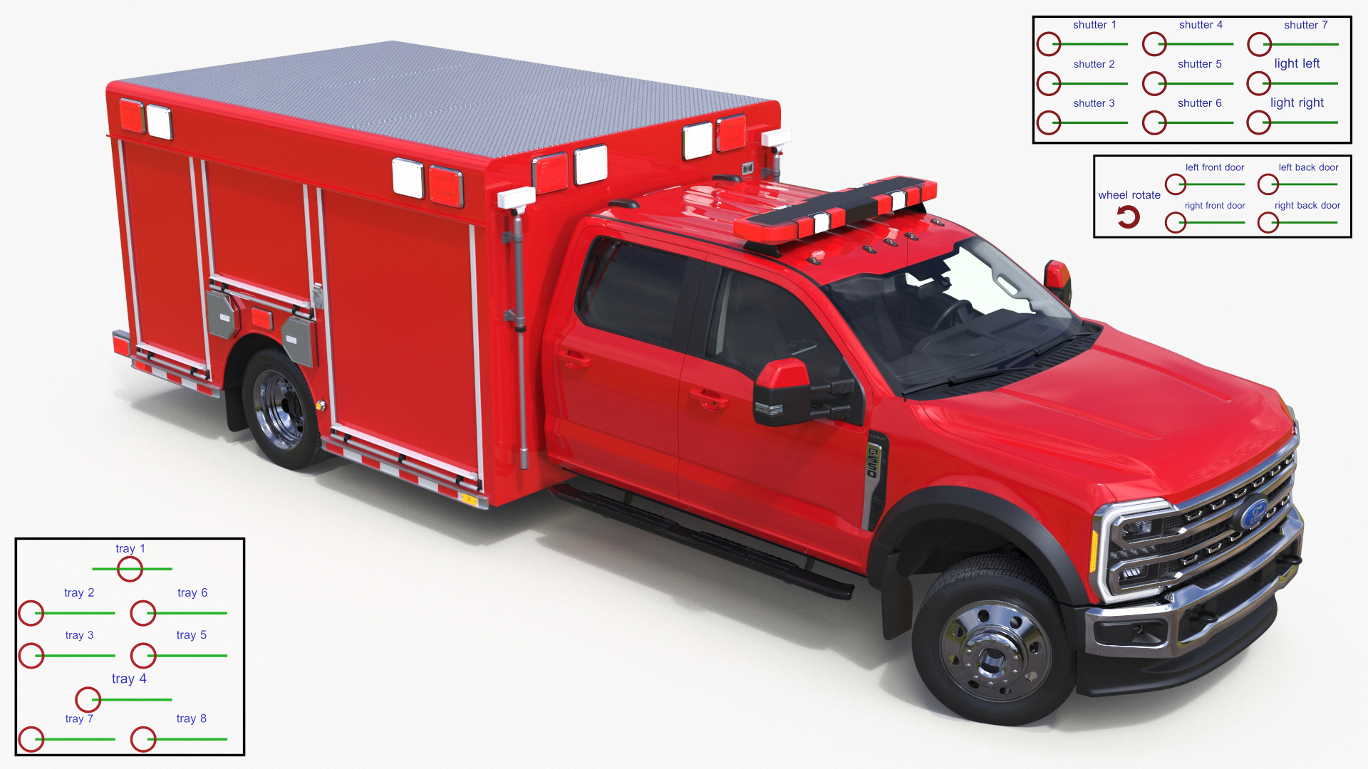 Light Rescue Truck Based On Ford F-550 Lariat Rigged Model - TurboSquid ...