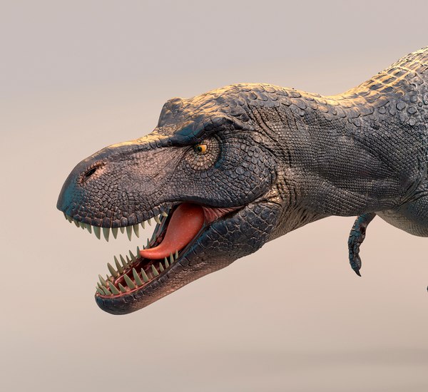 T rex model - TurboSquid 1596429