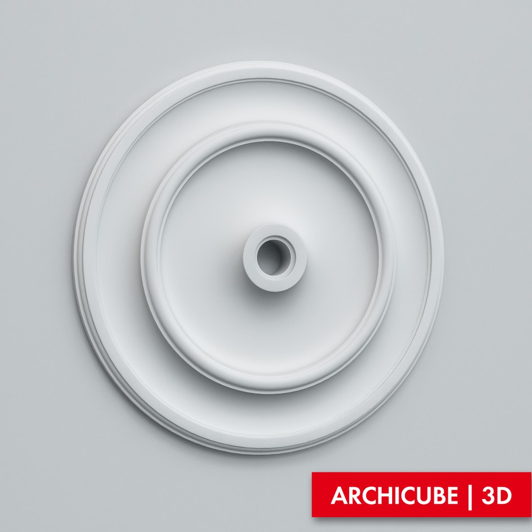 3d rosette model