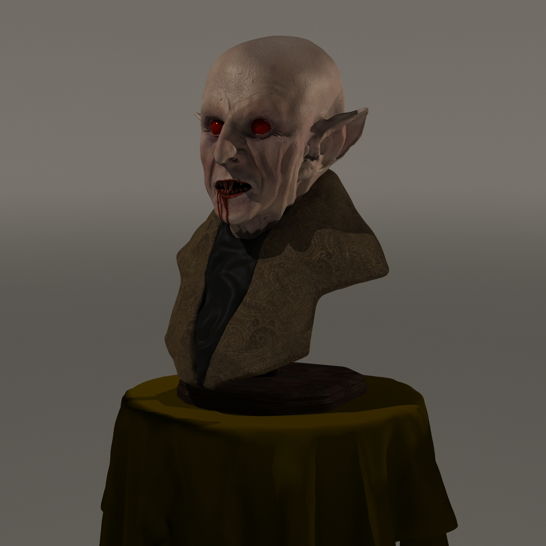Bust Nosferatu Vampire Max