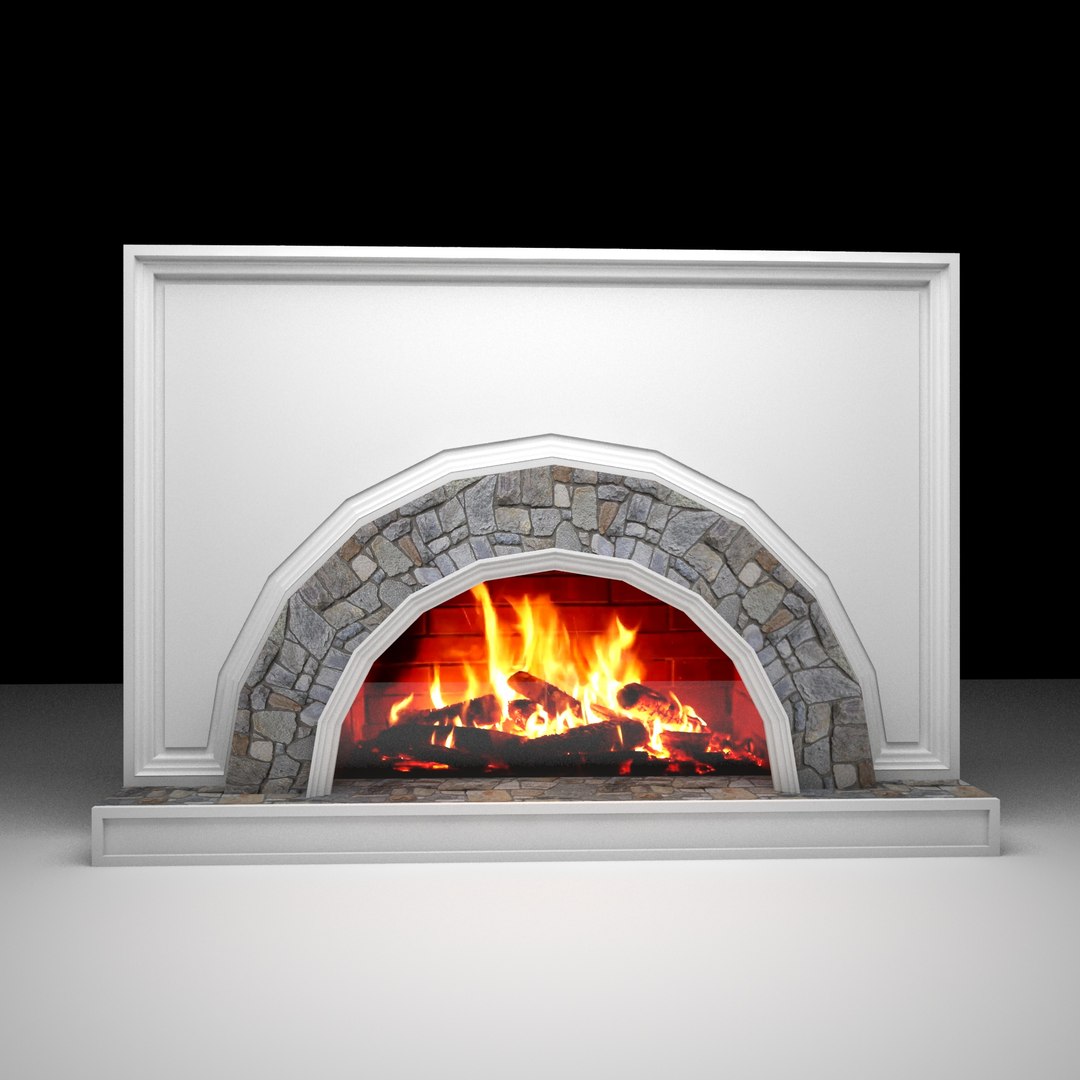 3D Model Fireplace - TurboSquid 1794898