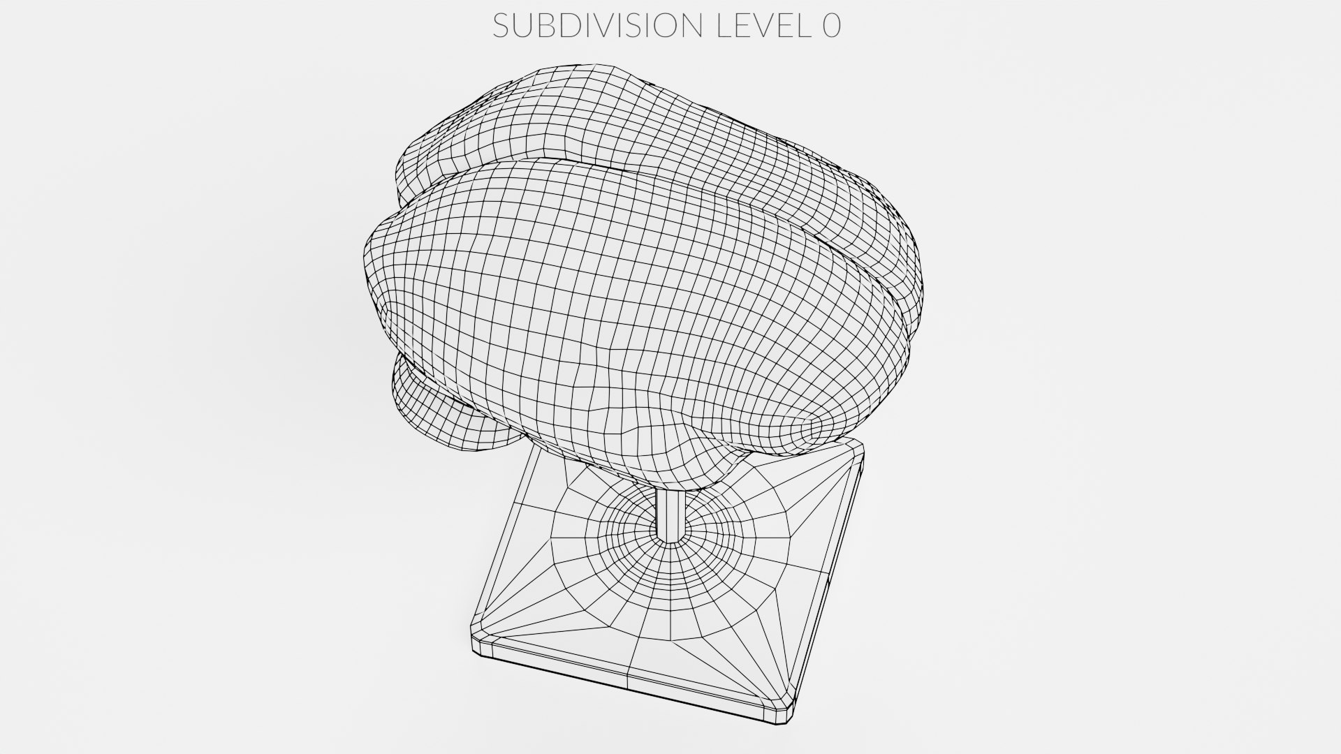 3D Brain Model On Stand - TurboSquid 2024684