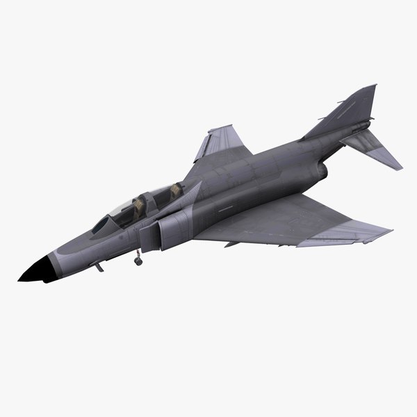 F-4 phantom fighter aircraft 3D model - TurboSquid 1627666