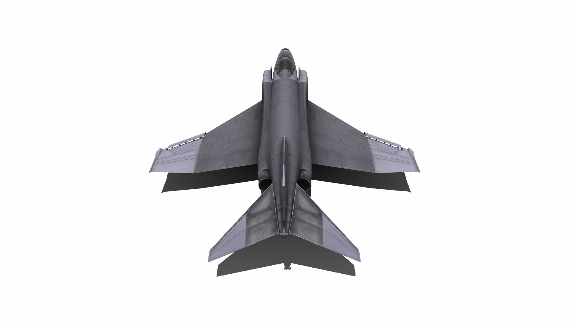 F-4 Phantom Fighter Aircraft 3D Model - TurboSquid 1627666