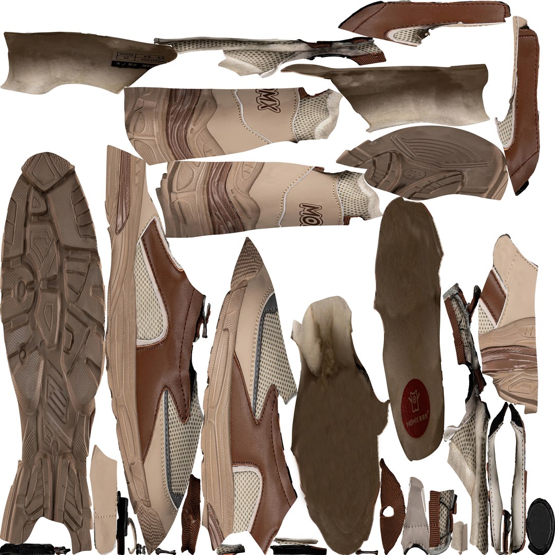 3D Model Kids Shoe - TurboSquid 2169734