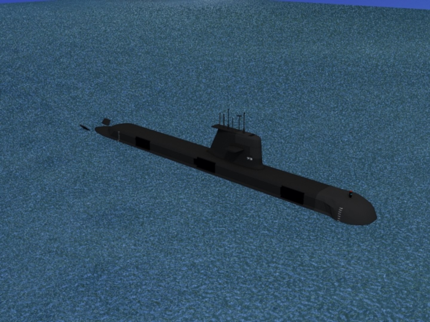 3d subs collins class submarines model