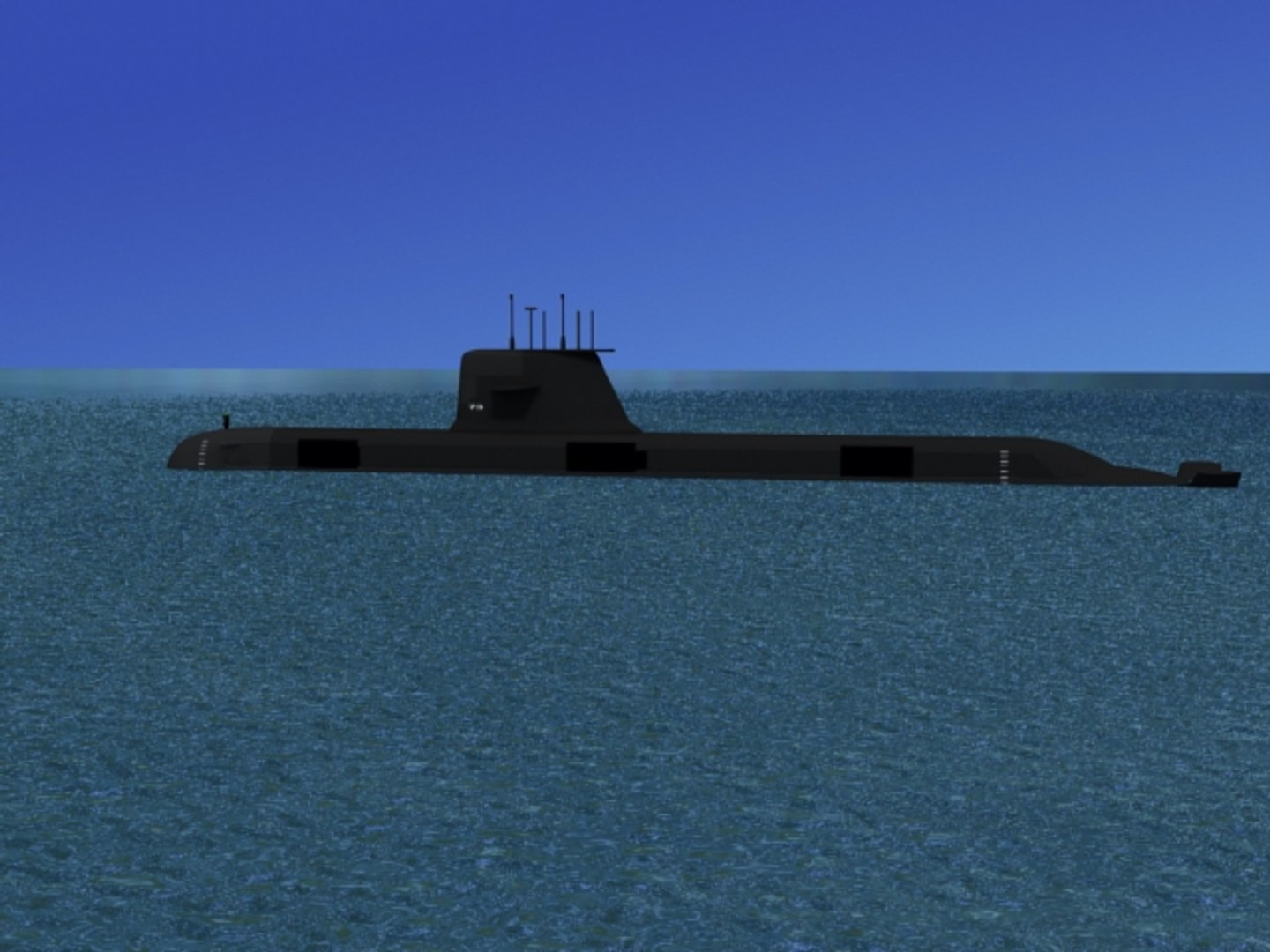 3d subs collins class submarines model
