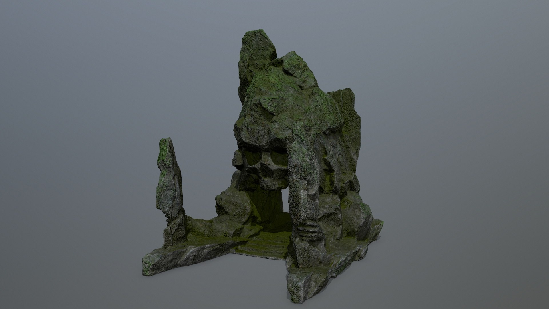 Skull gate 3D - TurboSquid 2167495