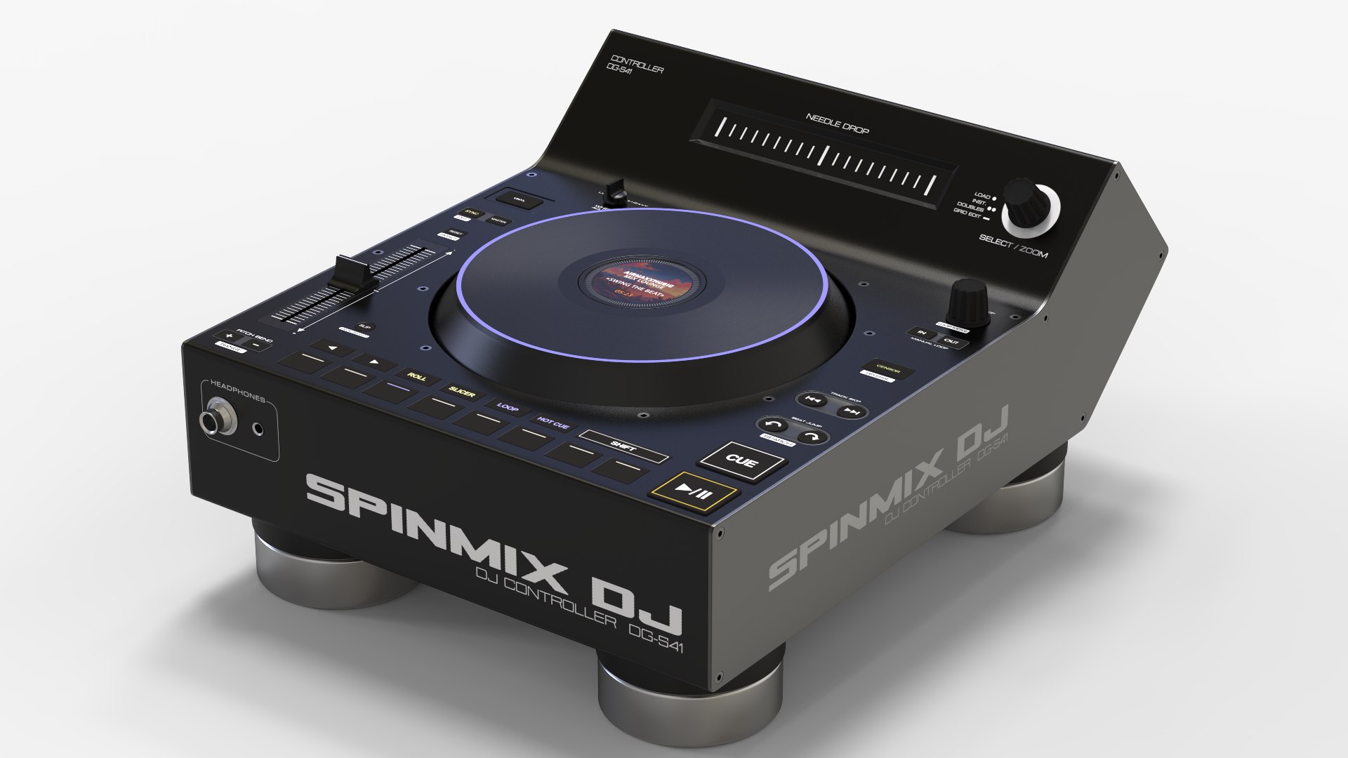 3D DJ Spinmix Controller Model - TurboSquid 2373092