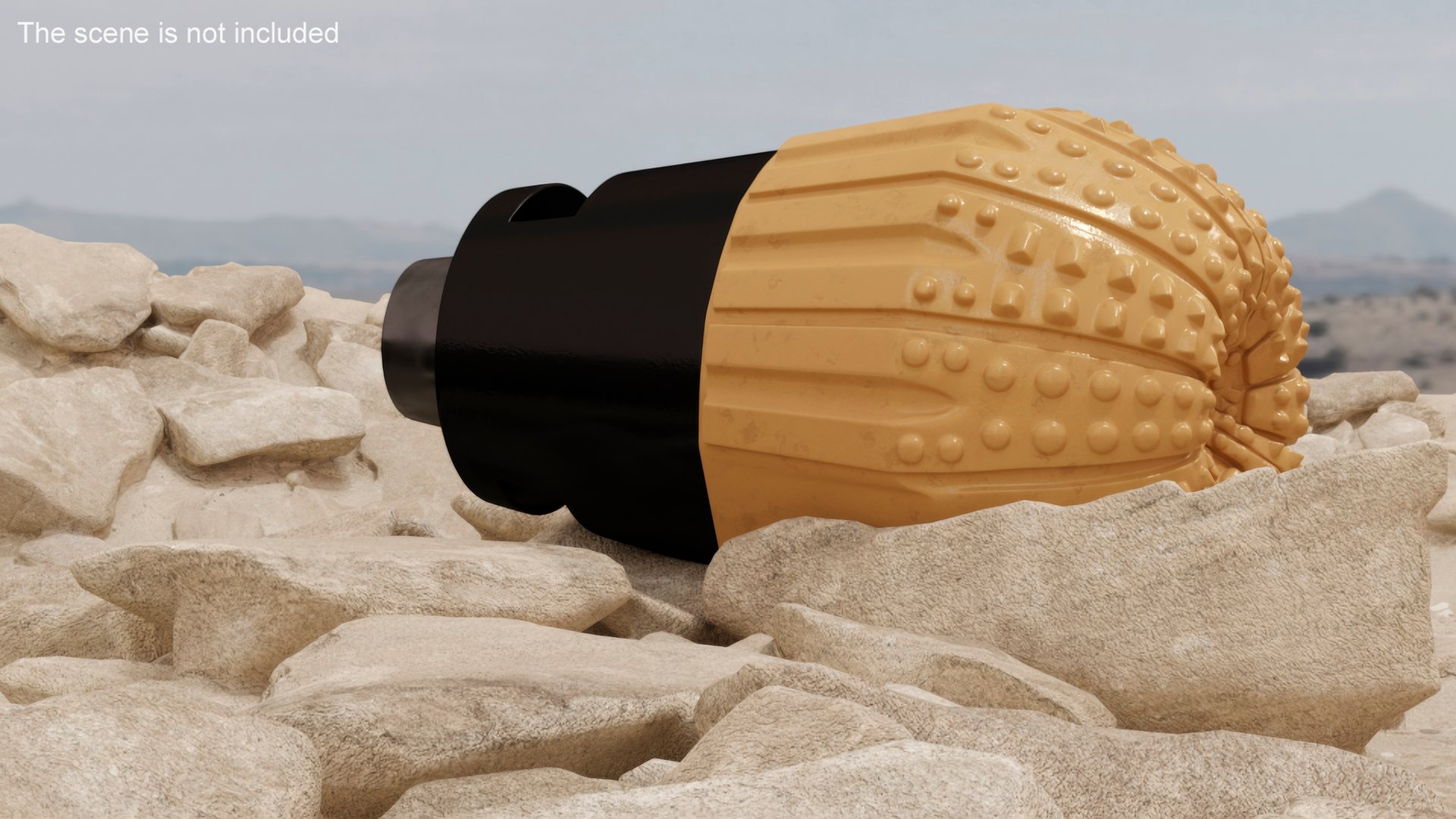 3D Drilling Rig Bit Diamond Gold Model - TurboSquid 2277695