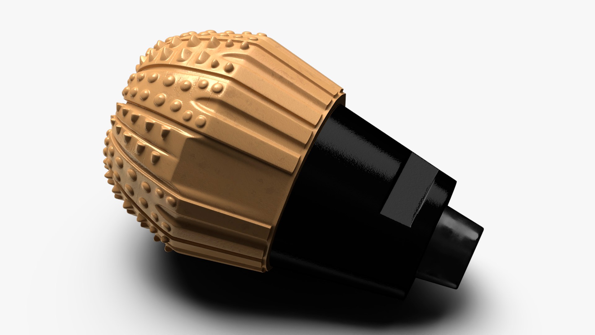 3D Drilling Rig Bit Diamond Gold Model - TurboSquid 2277695