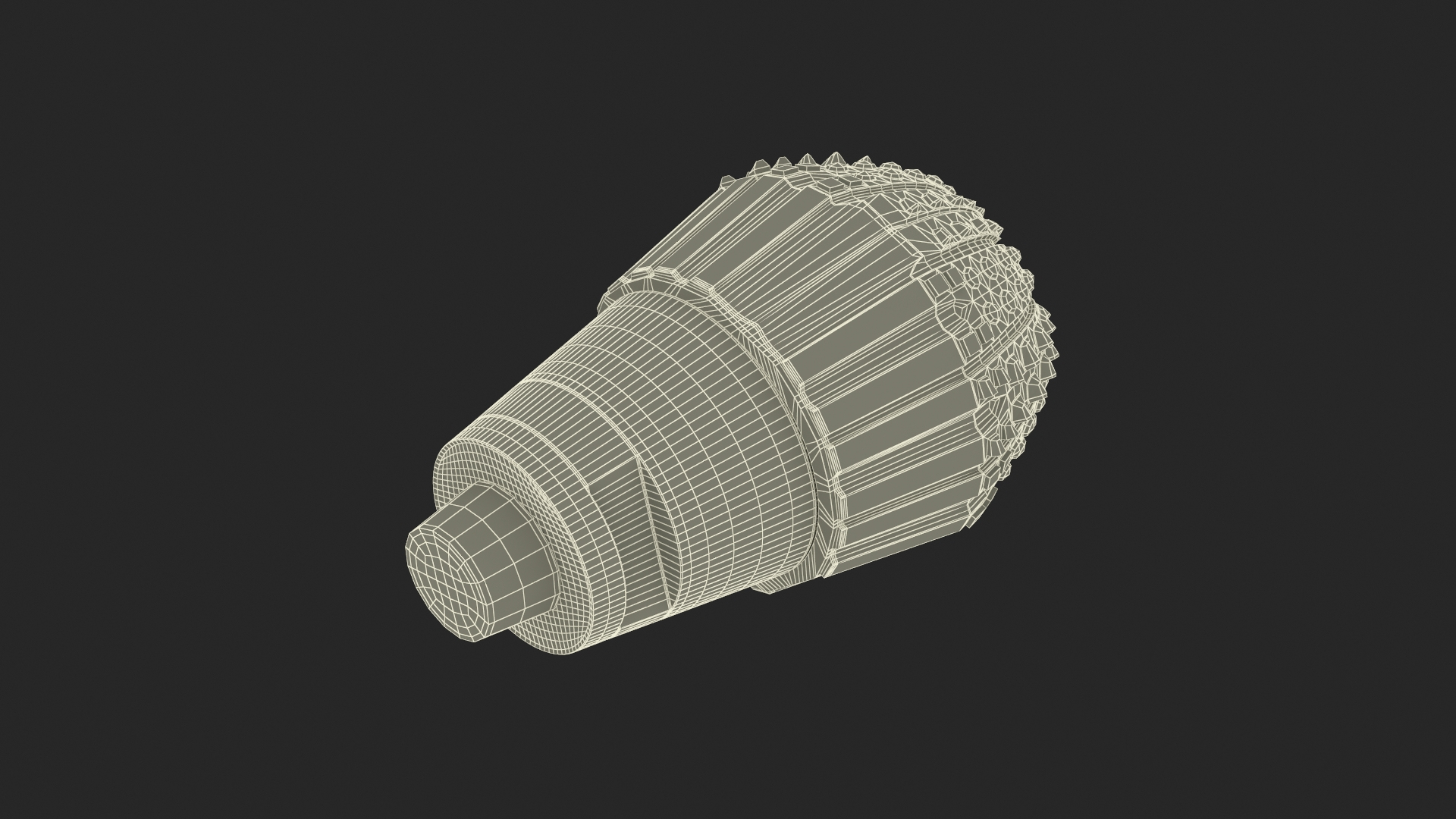 3D Drilling Rig Bit Diamond Gold Model - TurboSquid 2277695
