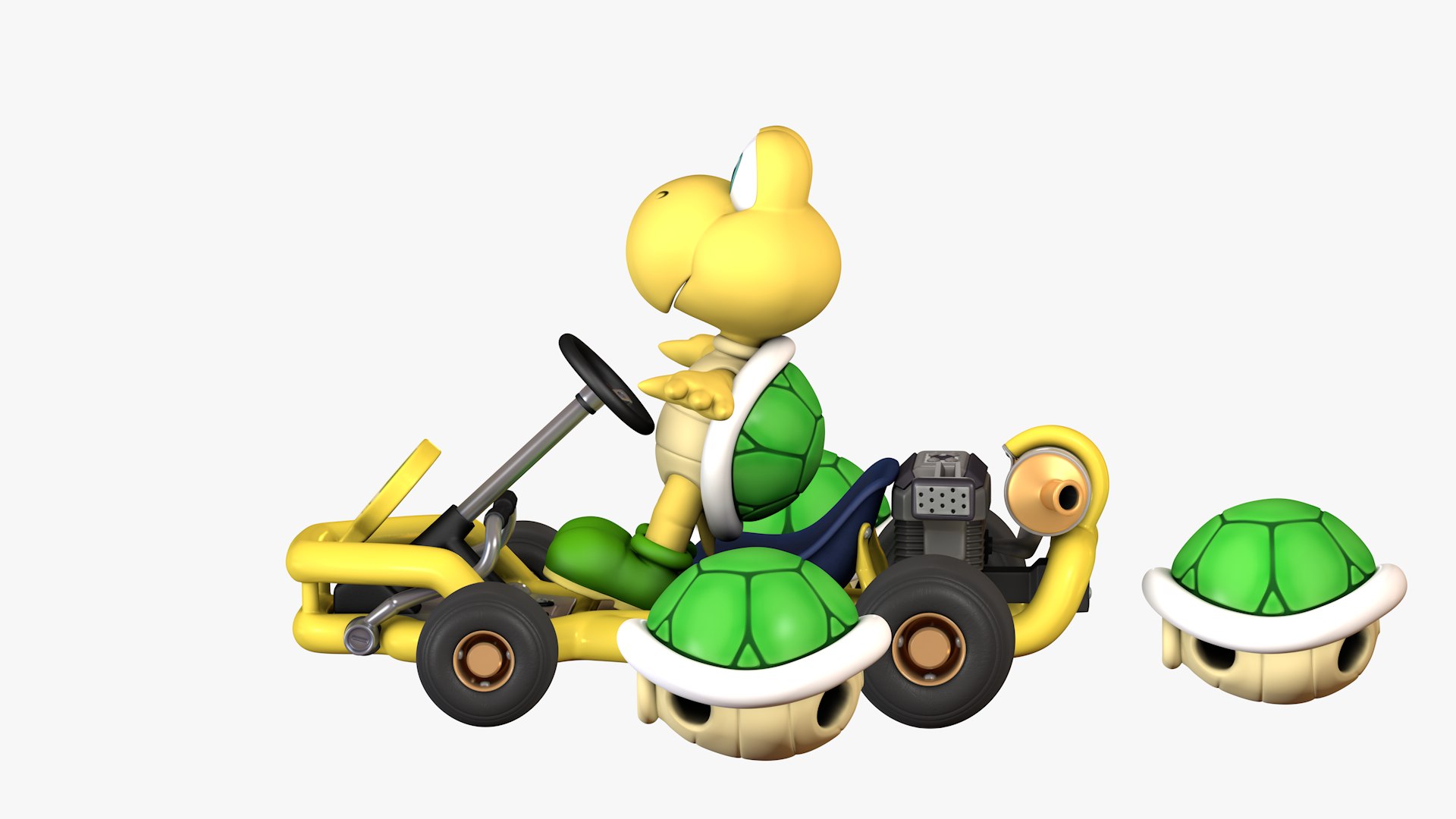 3D Mario Kart Tour - Model - TurboSquid 1454933