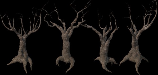 Spooky Tree 3D Models for Download | TurboSquid