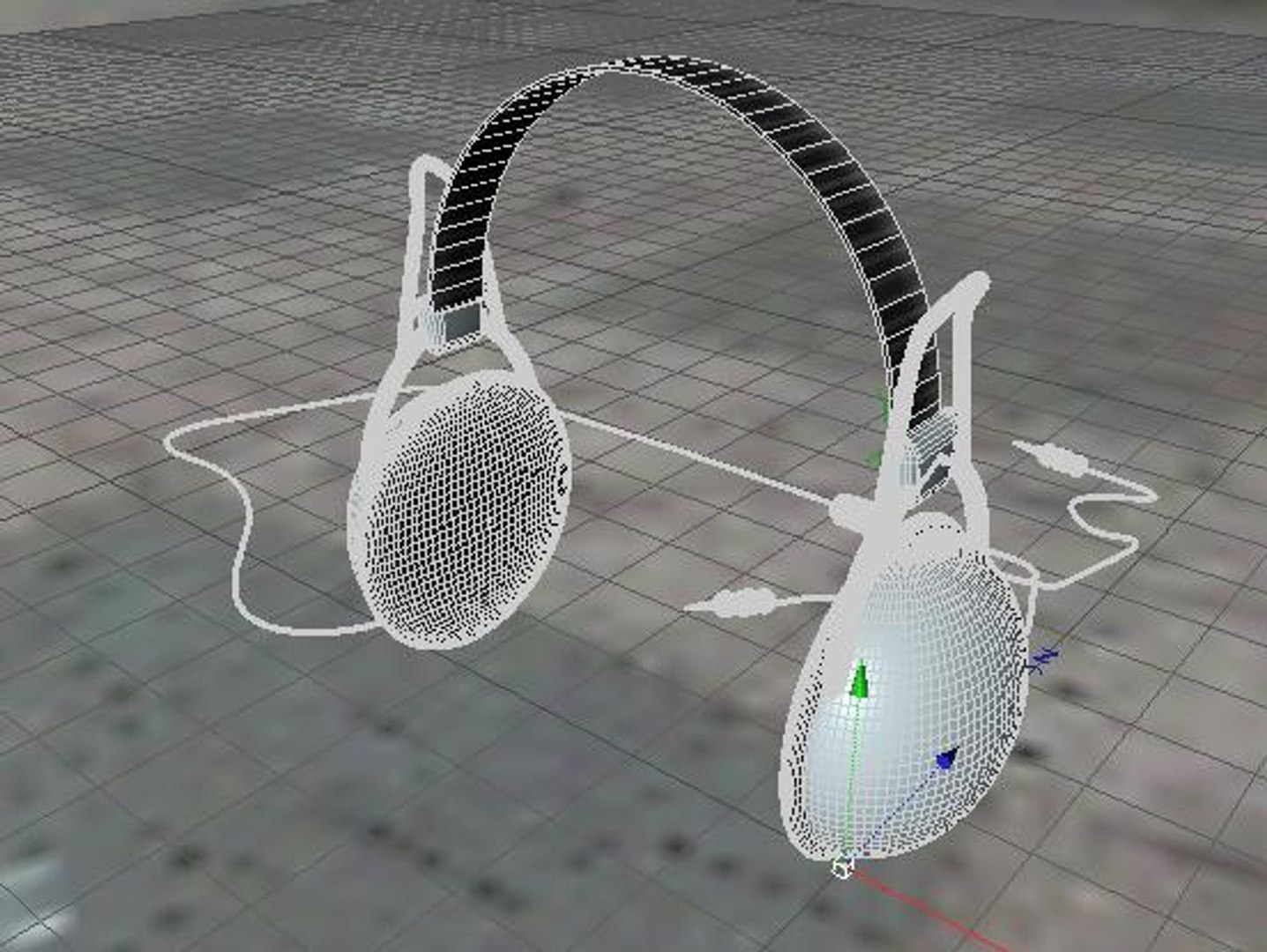Headset 3d Model