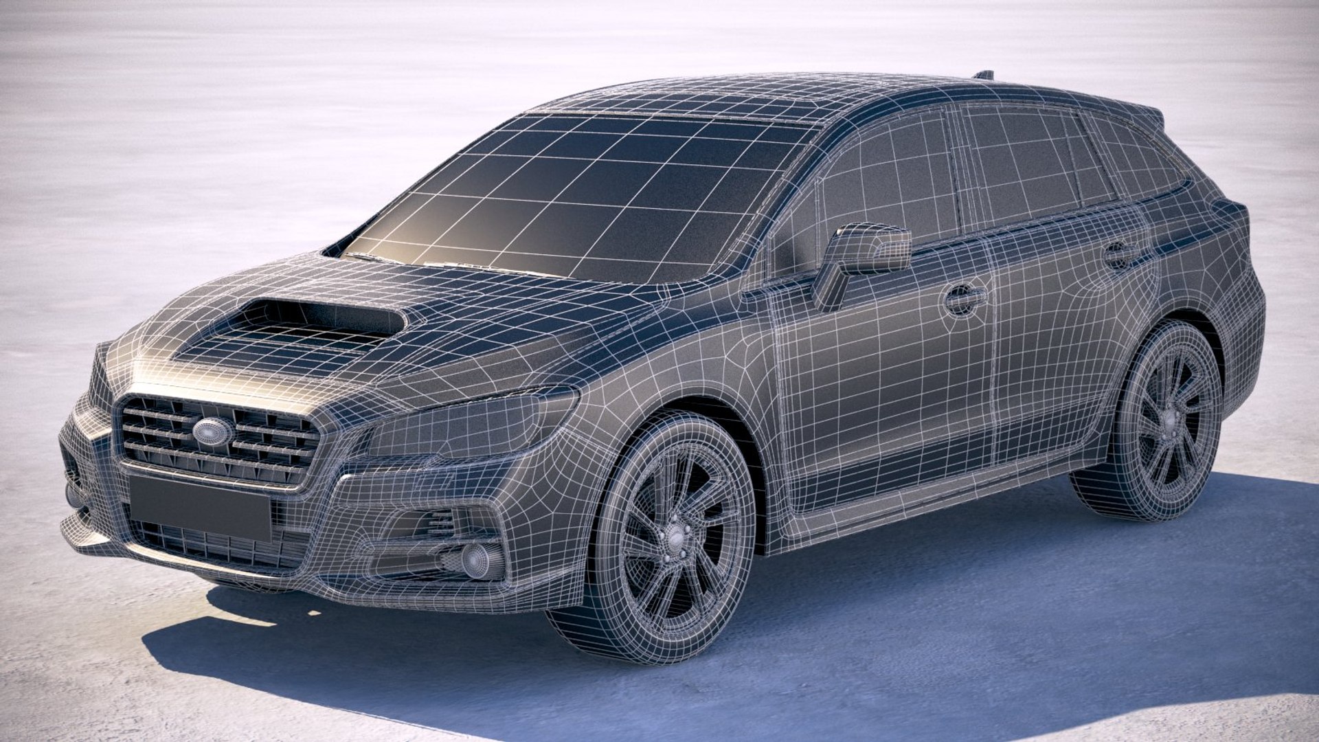 3D Subaru Levorg 2018 - TurboSquid 1348693