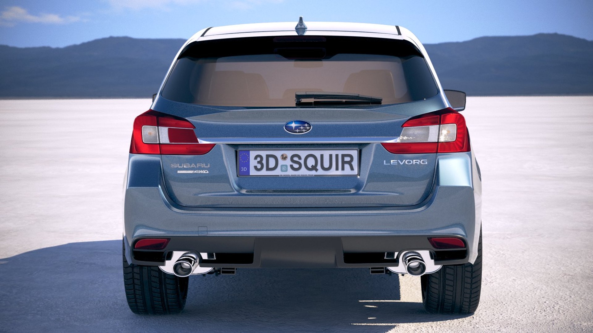 3D Subaru Levorg 2018 - TurboSquid 1348693