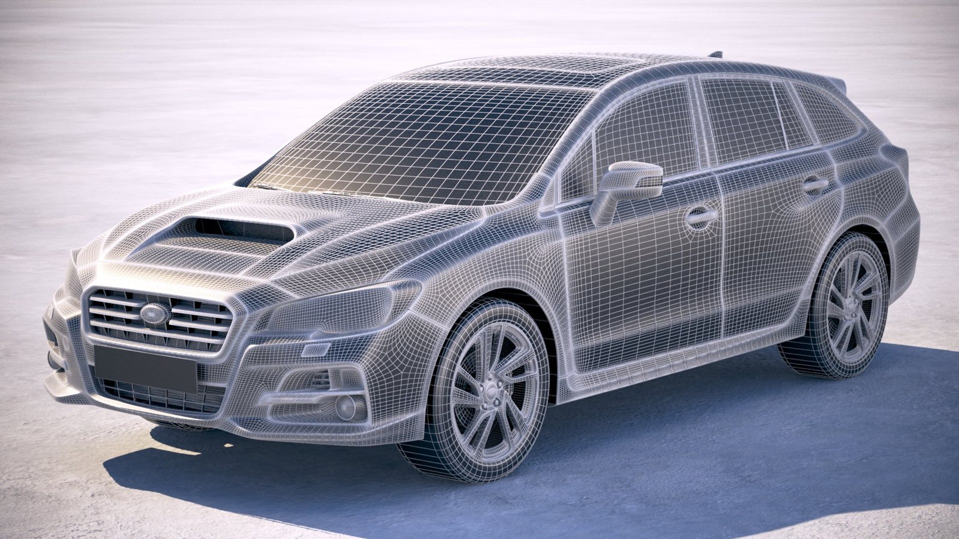 3D Subaru Levorg 2018 - TurboSquid 1348693