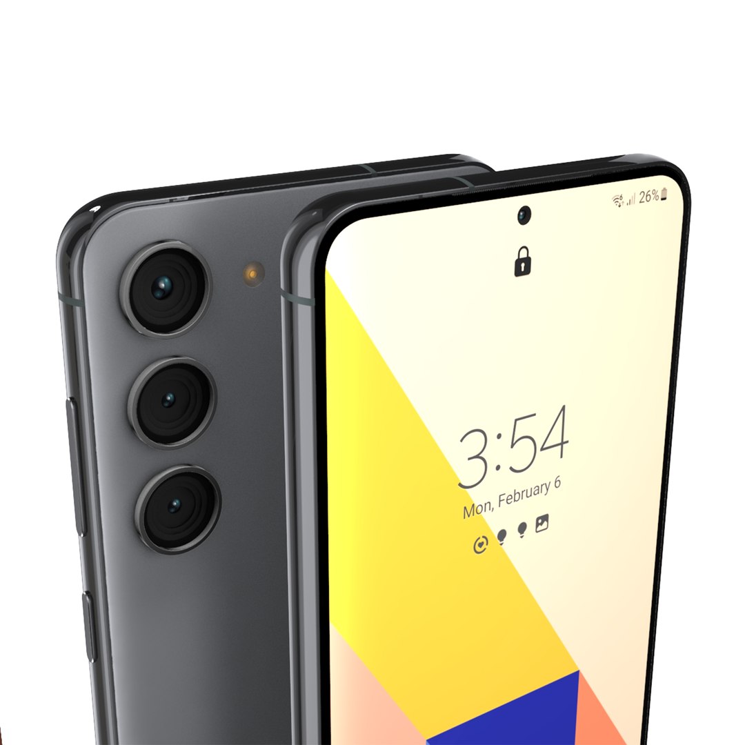 Samsung Galaxy S23 Plus Full Colors 3D Model - TurboSquid 2060737