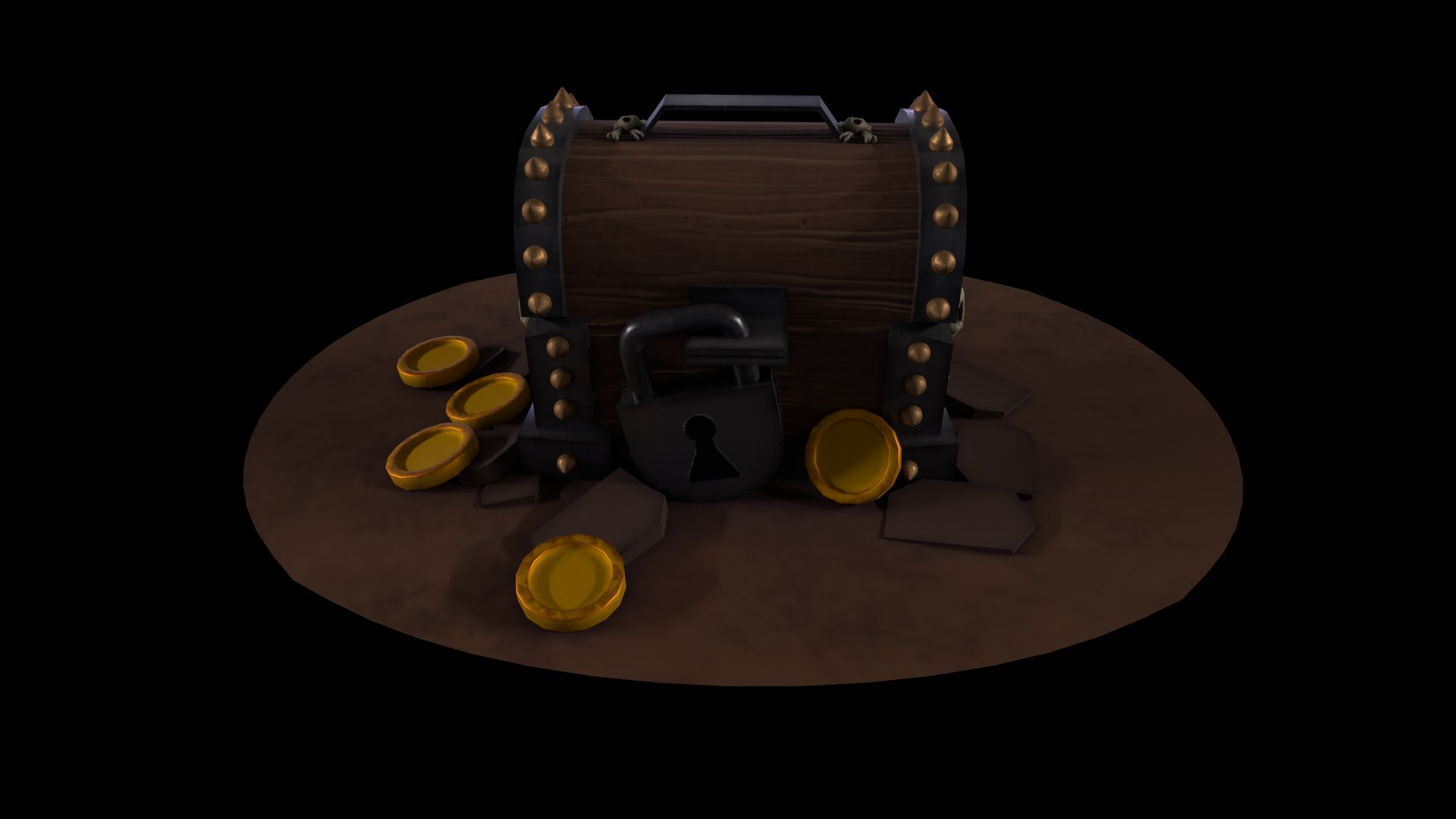 Stylized Chest Game Ready Low Poly PBR 3D Model 3D Model - TurboSquid ...