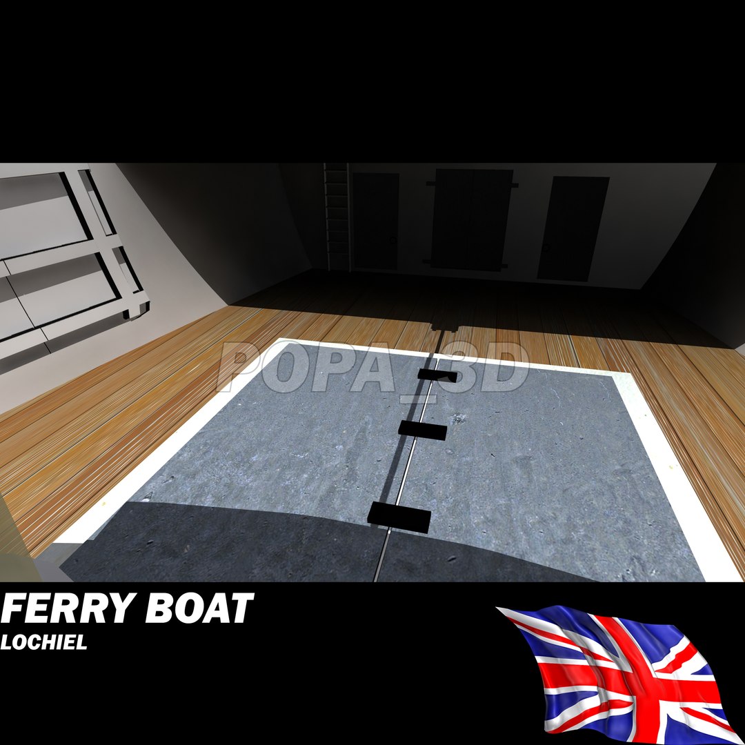 Ferry - 3d Model
