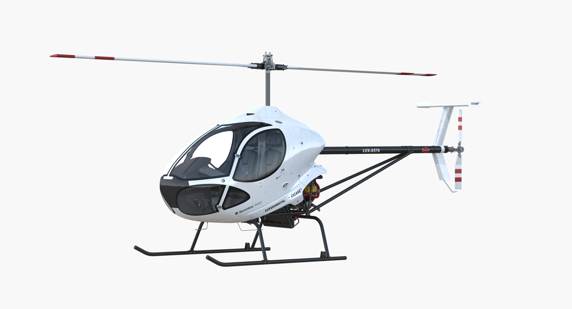 Ultra Light Helicopter Cicare Model - TurboSquid 1150569