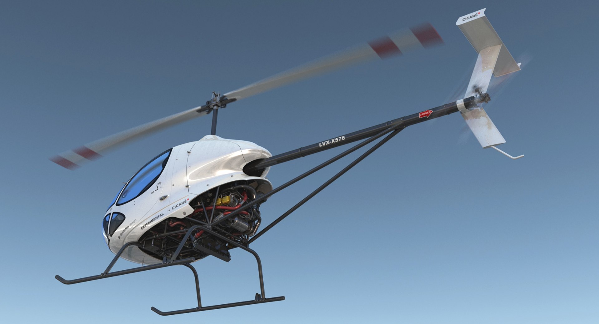 Ultra Light Helicopter Cicare Model - TurboSquid 1150569