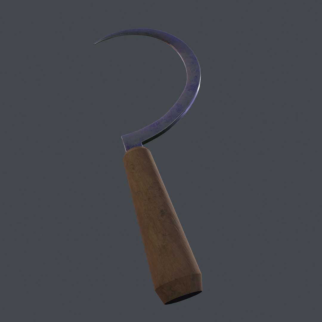Bloody sickle 3D model - TurboSquid 1407149