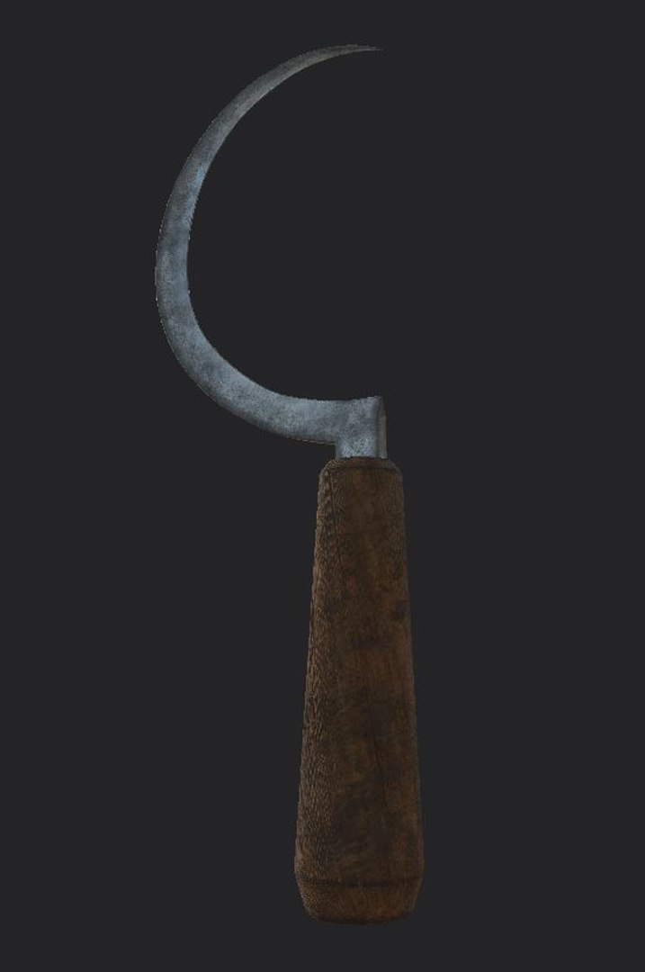 Bloody sickle 3D model - TurboSquid 1407149