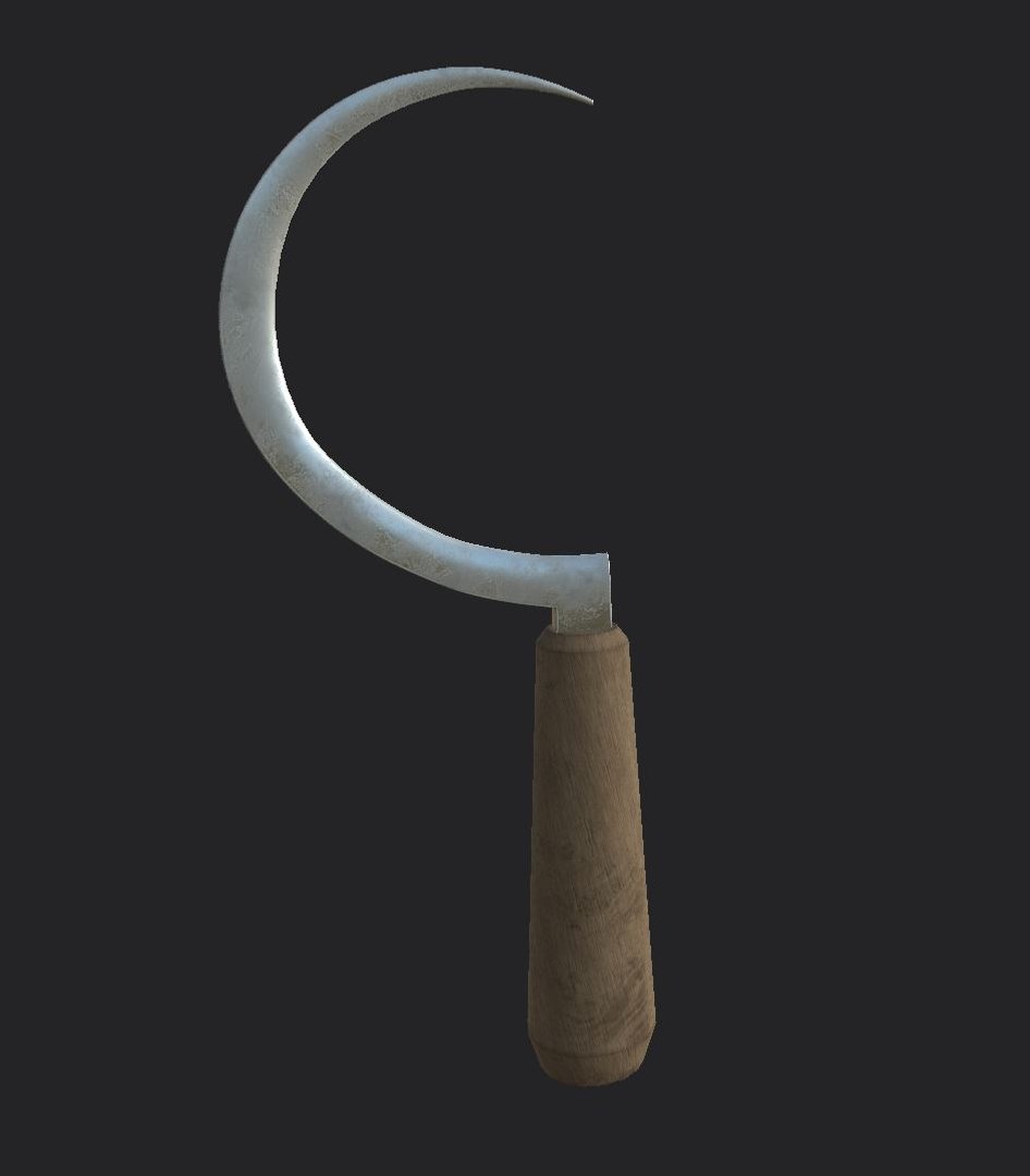 Bloody sickle 3D model - TurboSquid 1407149
