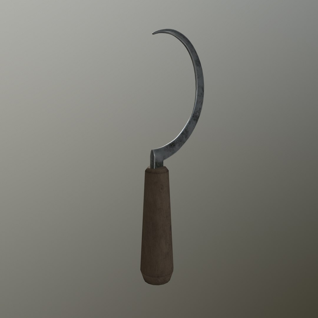 Bloody sickle 3D model - TurboSquid 1407149