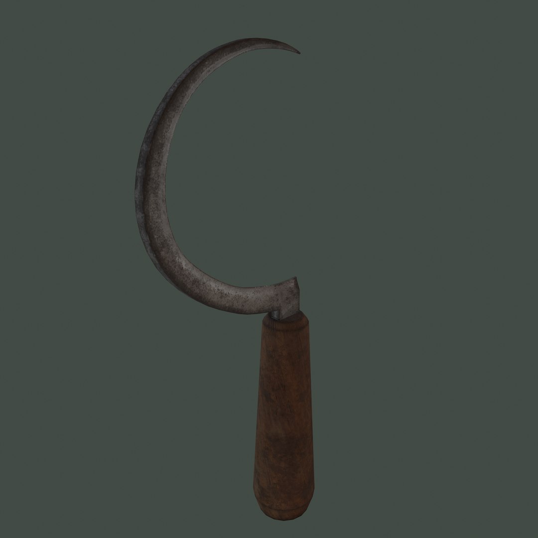 Bloody sickle 3D model - TurboSquid 1407149