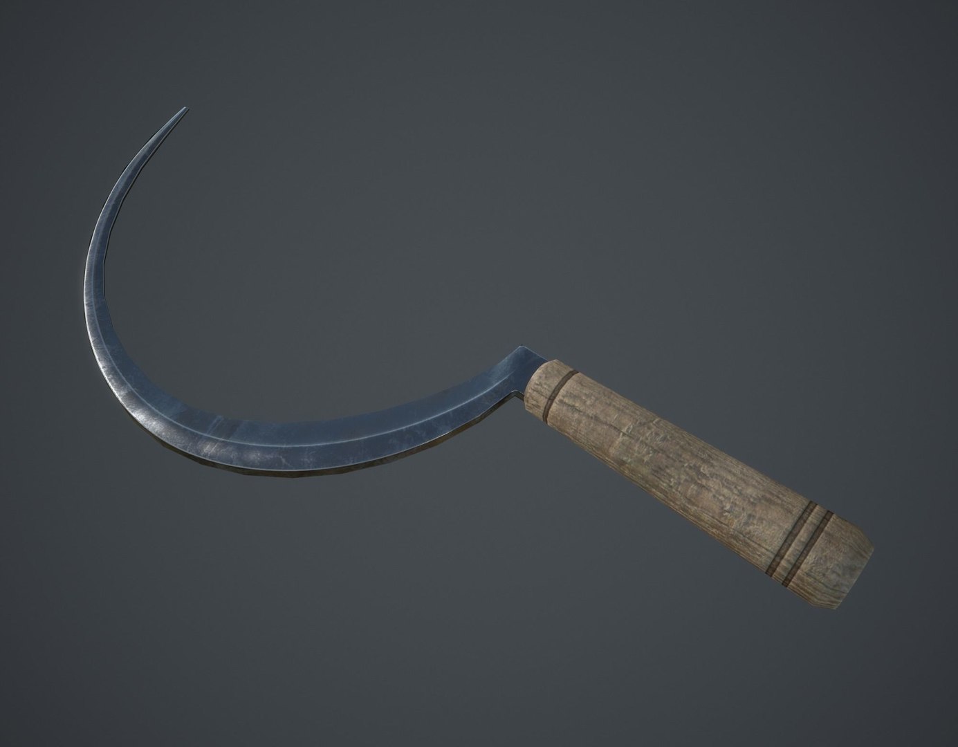 Bloody sickle 3D model - TurboSquid 1407149